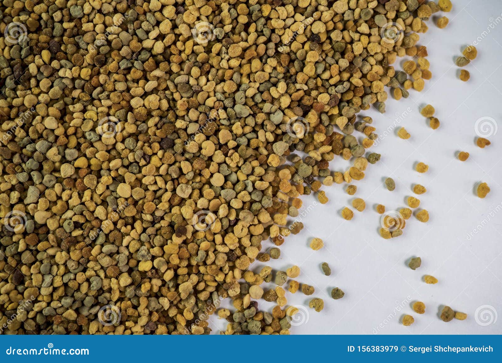 The texture of pollen stock image. Image of yummy, fresh - 156383979