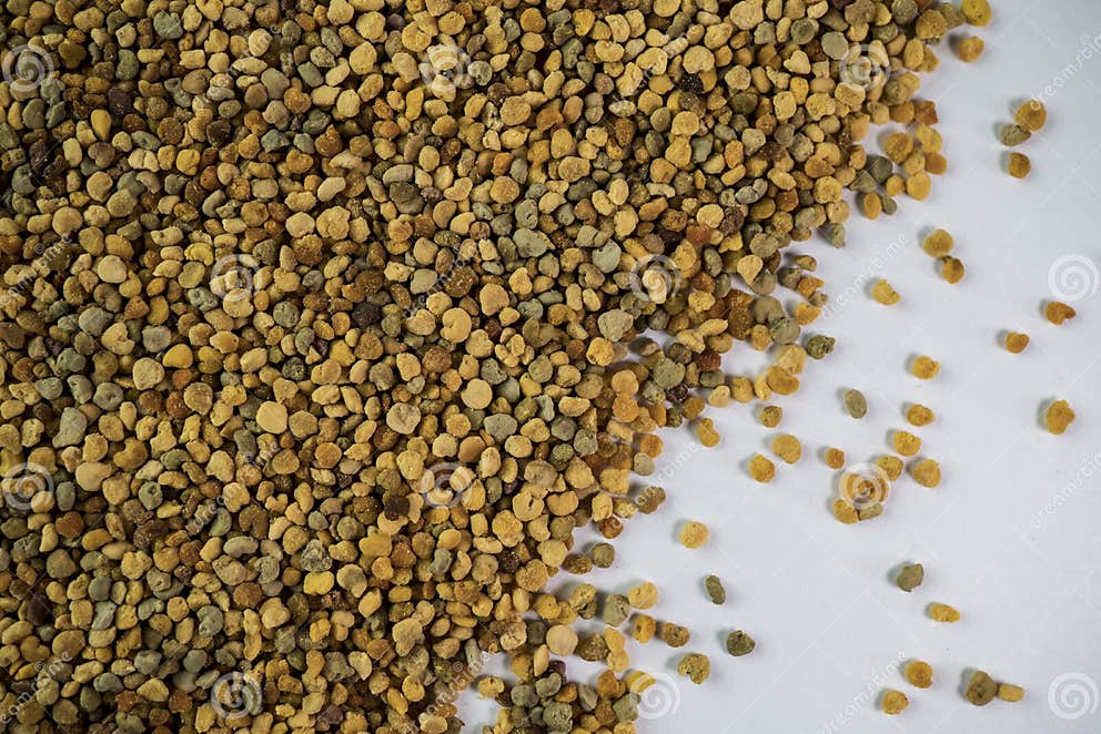 The texture of pollen stock image. Image of yummy, fresh - 156383979