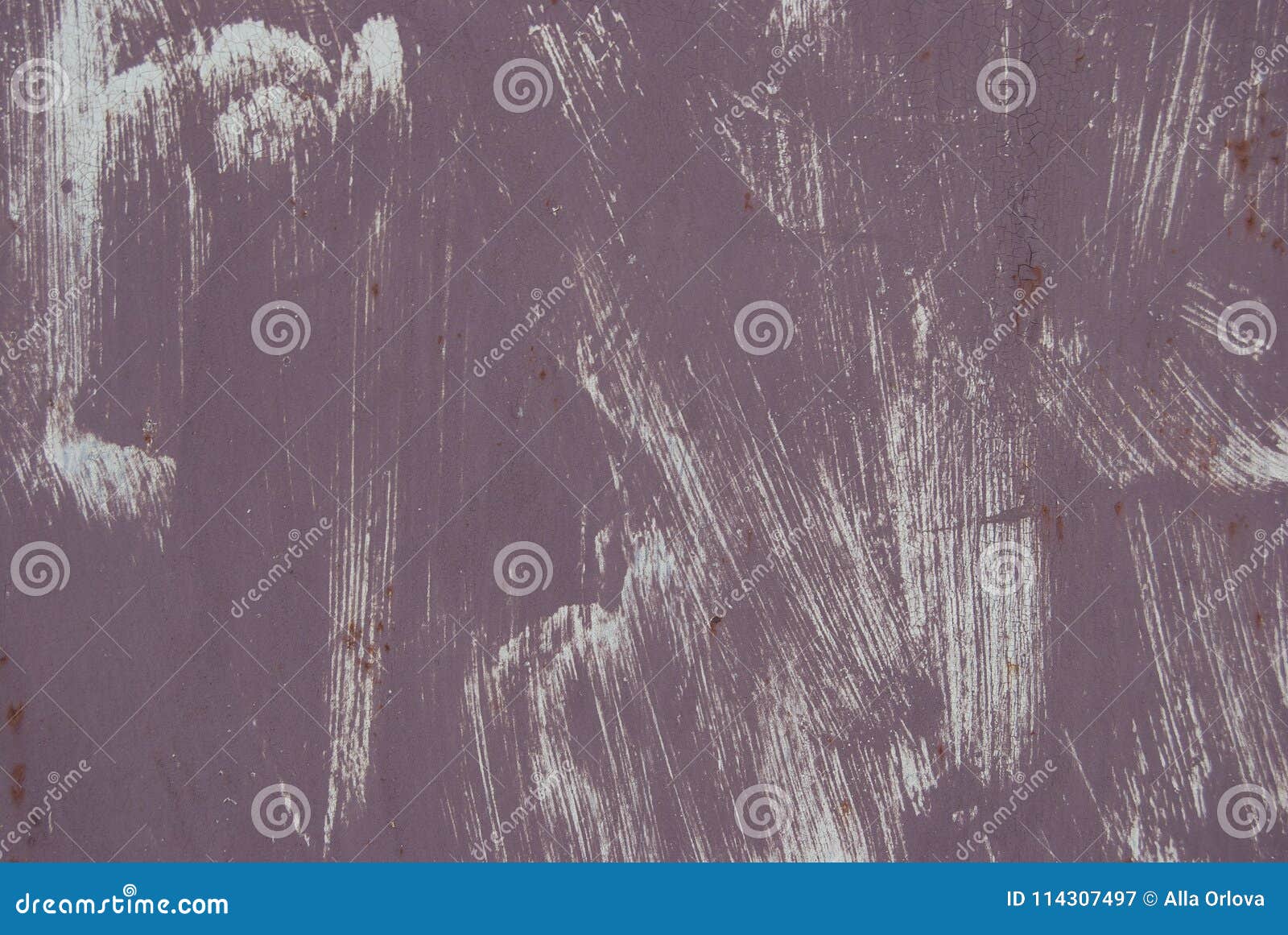 Texture of a Poorly Painted Wall of Purple. Stock Image - Image of ...