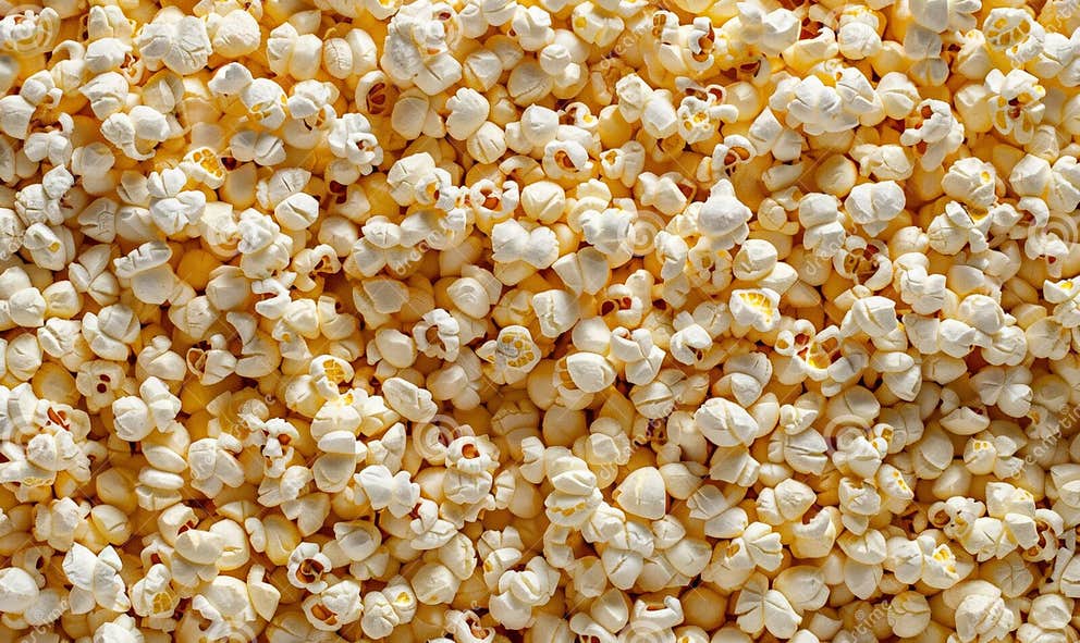 Texture of Popcorn, Corn Kernels. Fastdud Stock Illustration ...