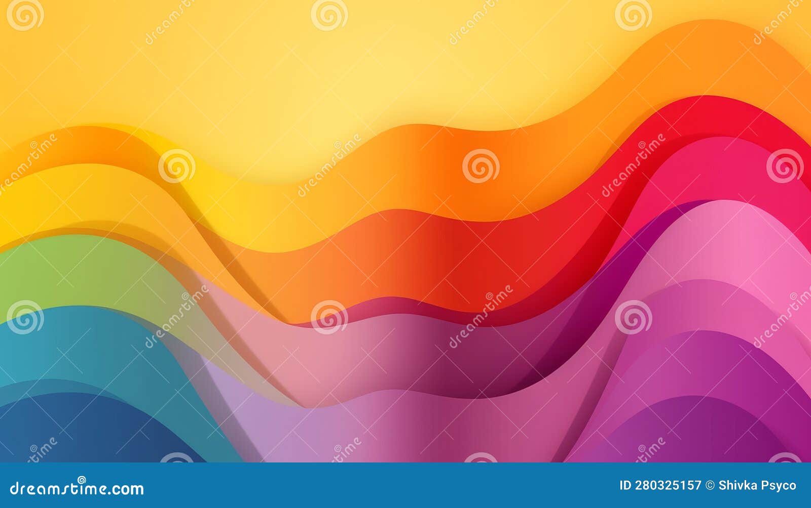 Texture of Pride Flag Wave Background Generative AI Stock Illustration ...