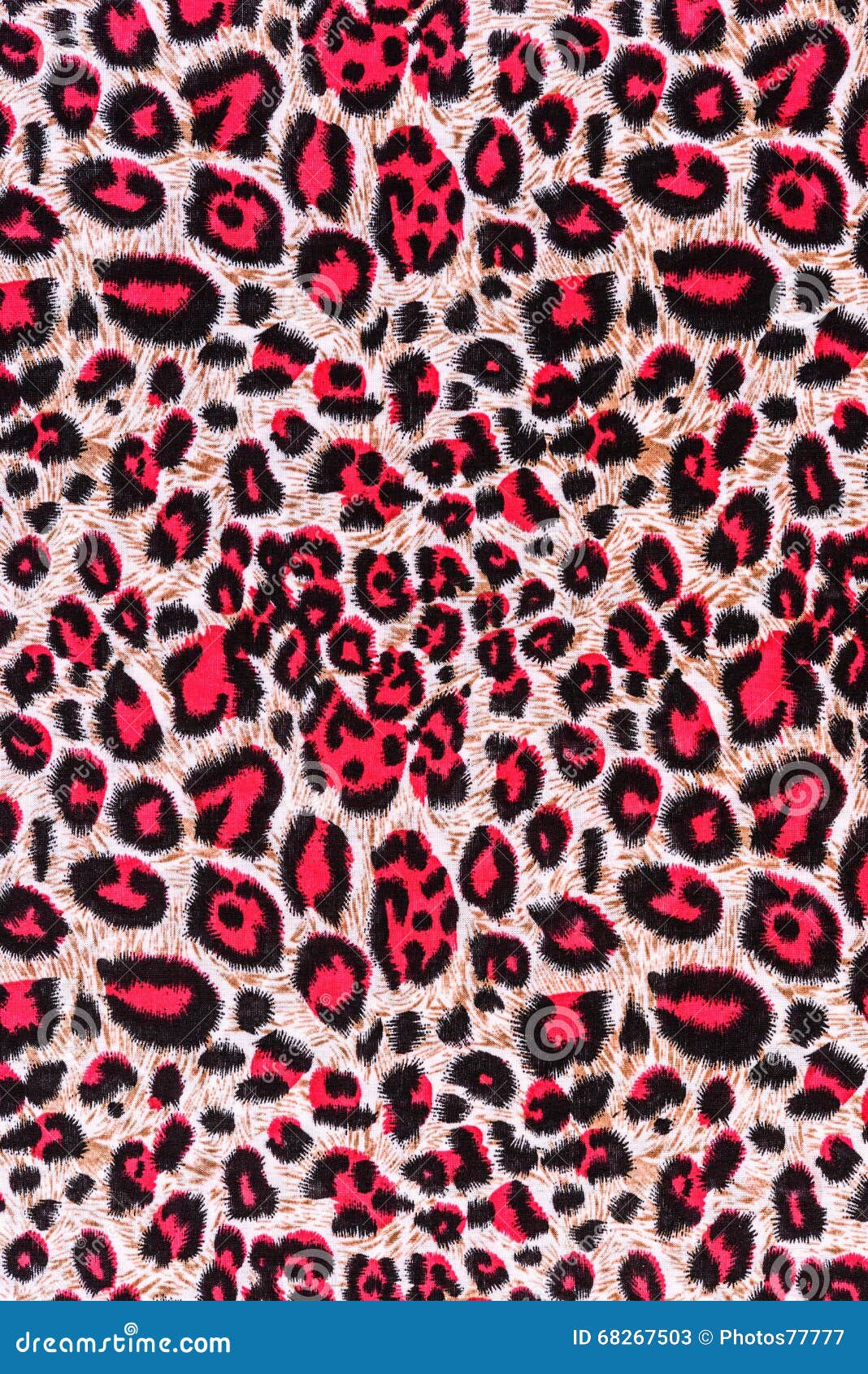 Texture of Print Fabric Striped Leopard Stock Image - Image of skin ...