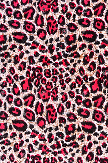 Texture of Print Fabric Striped Leopard Stock Image - Image of skin ...