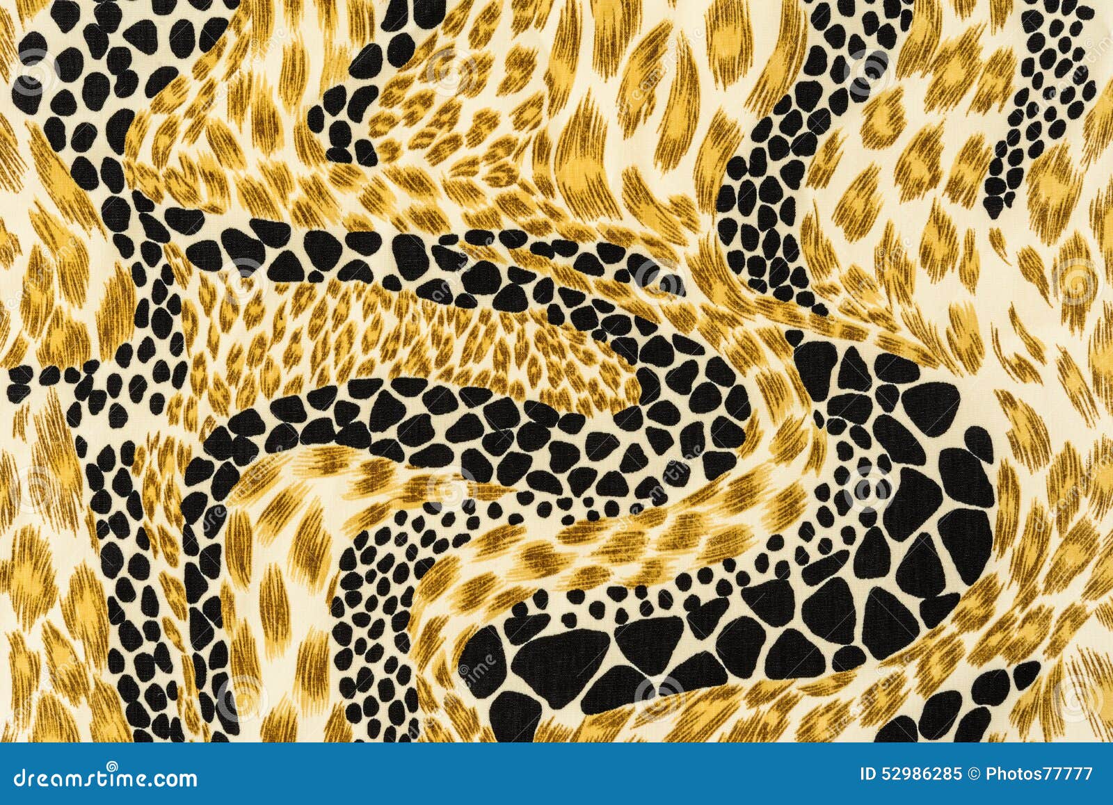 Texture of Print Fabric Stripes Leopard Stock Image - Image of pattern ...
