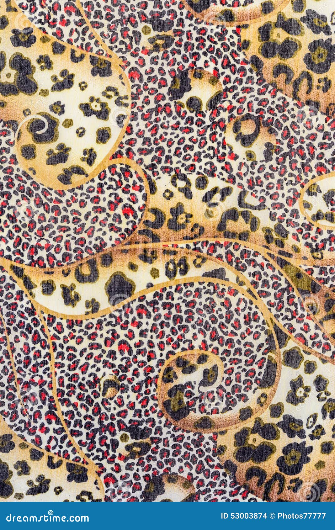 Texture of Print Fabric Stripes Leopard Stock Photo - Image of cloth ...