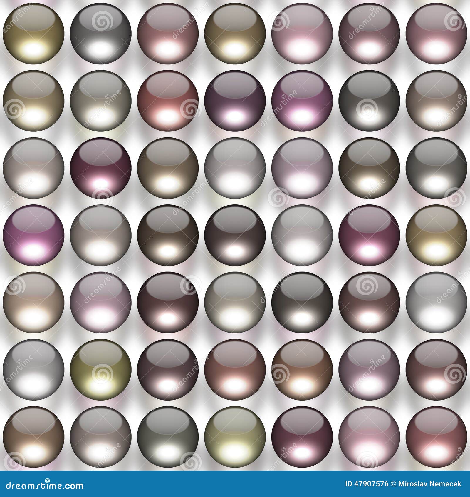 Texture Produite De Boules En Verre Illustration Stock - Illustration ...