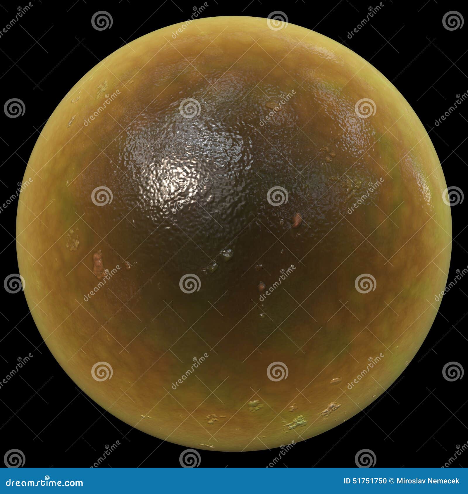 Texture Produite Par Boule Organique Illustration Stock - Illustration ...