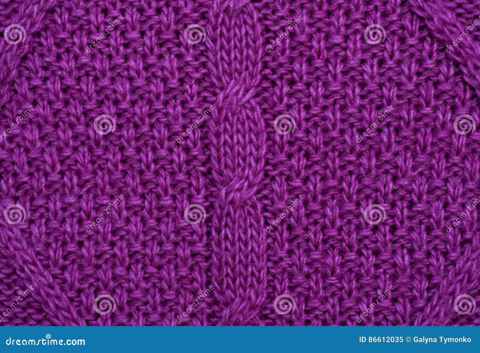 Texture Purple Knitted Fabric for the Background Stock Image - Image of ...