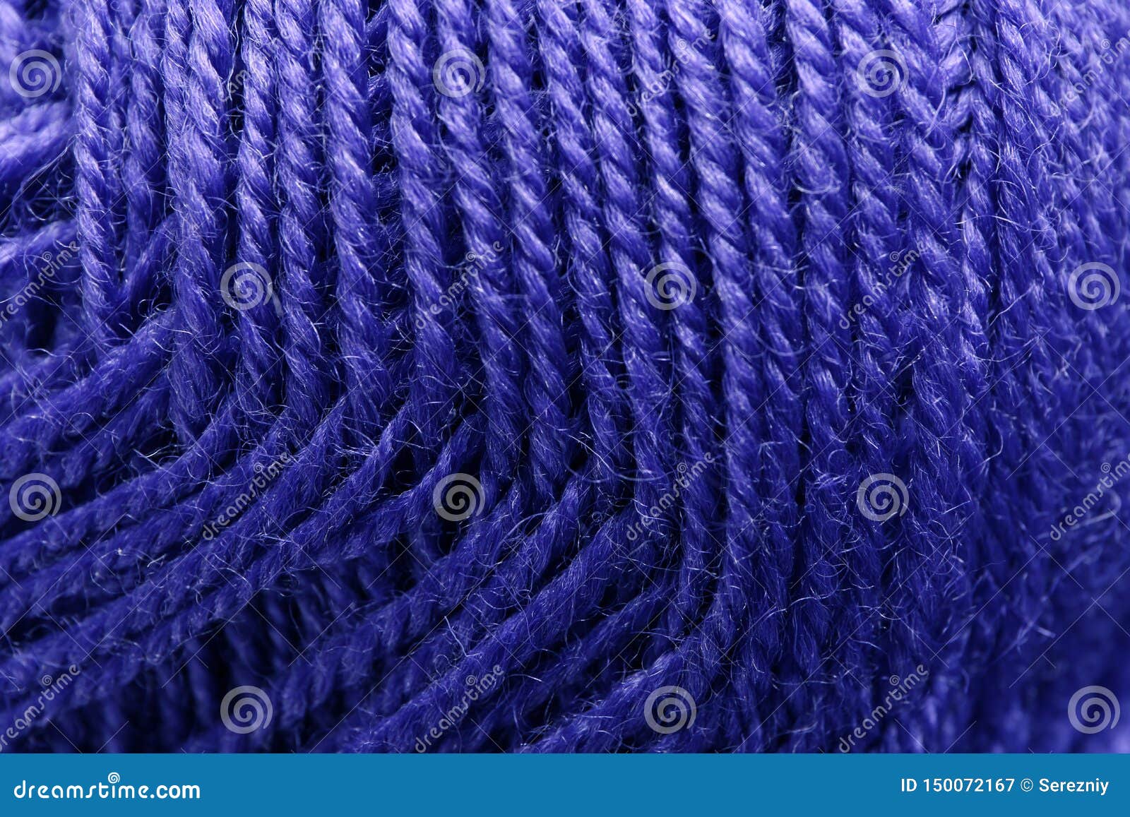 Texture of Purple Threads, Closeup Stock Image - Image of structure ...