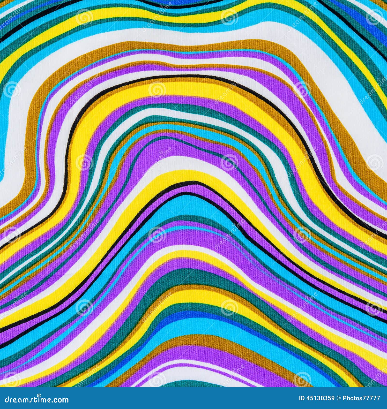 Texture of Rainbow Striped Fabric Stock Image - Image of cloth ...