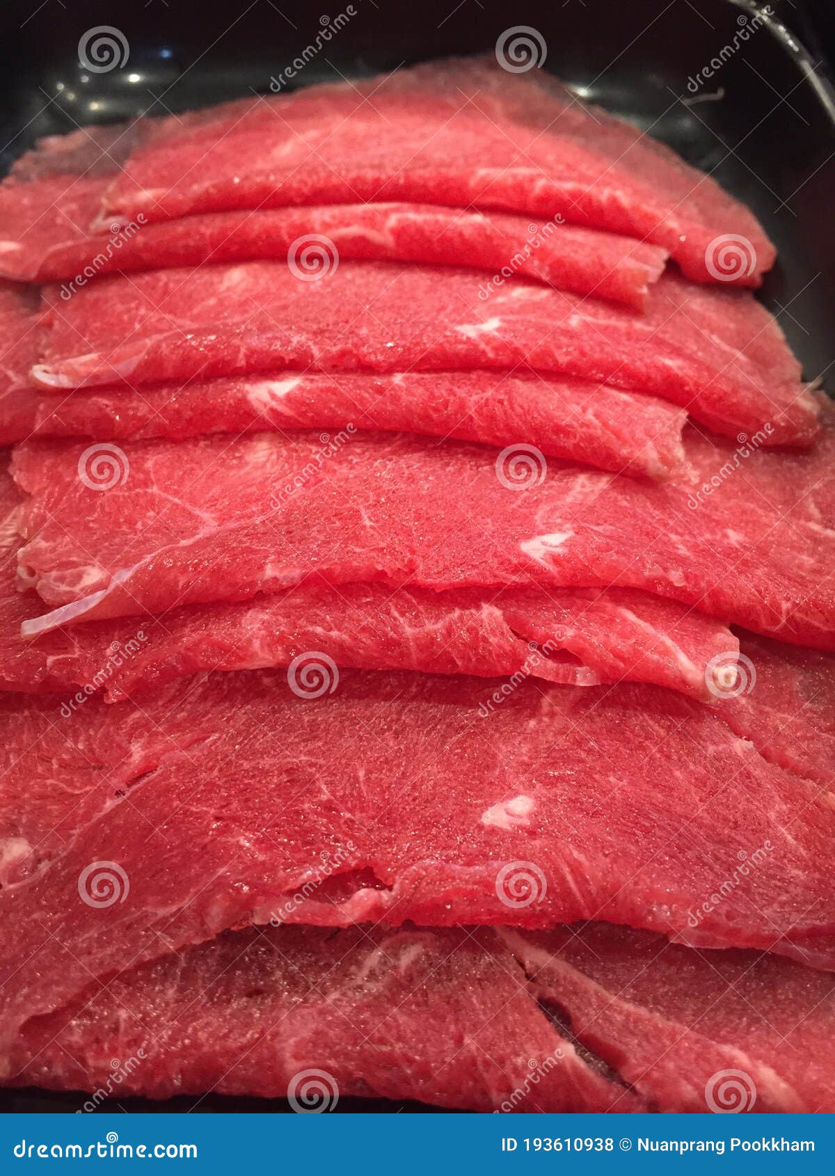 Texture of raw beef. stock photo. Image of pork, kitchen - 193610938