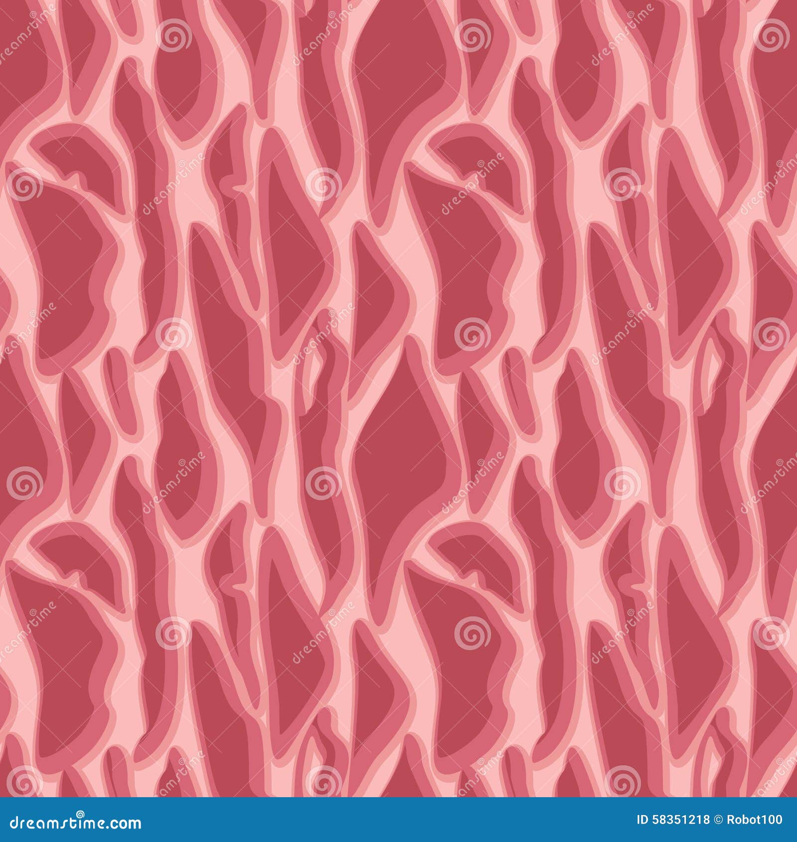 Texture of Raw, Fresh Beef. Vector Background Stock Vector ...