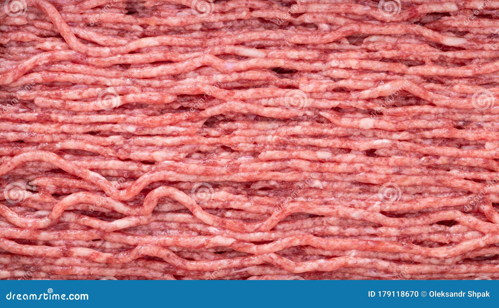 Texture of Raw Minced Meat. Pattern of Minced Meat Stock Photo - Image ...