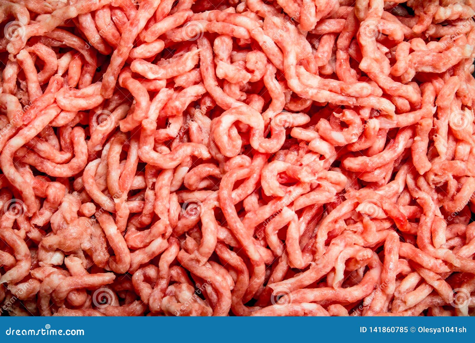 Texture of raw minced meat stock image. Image of veal - 141860785