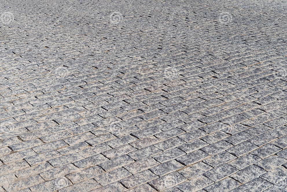 The Texture of a Rectangular Paving Stone, Background. Stock Photo ...