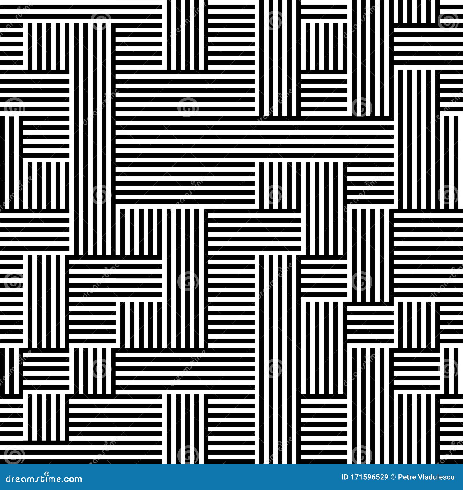 Texture with Rectangular Stripes, Modern Stylish Image. Stock Vector ...