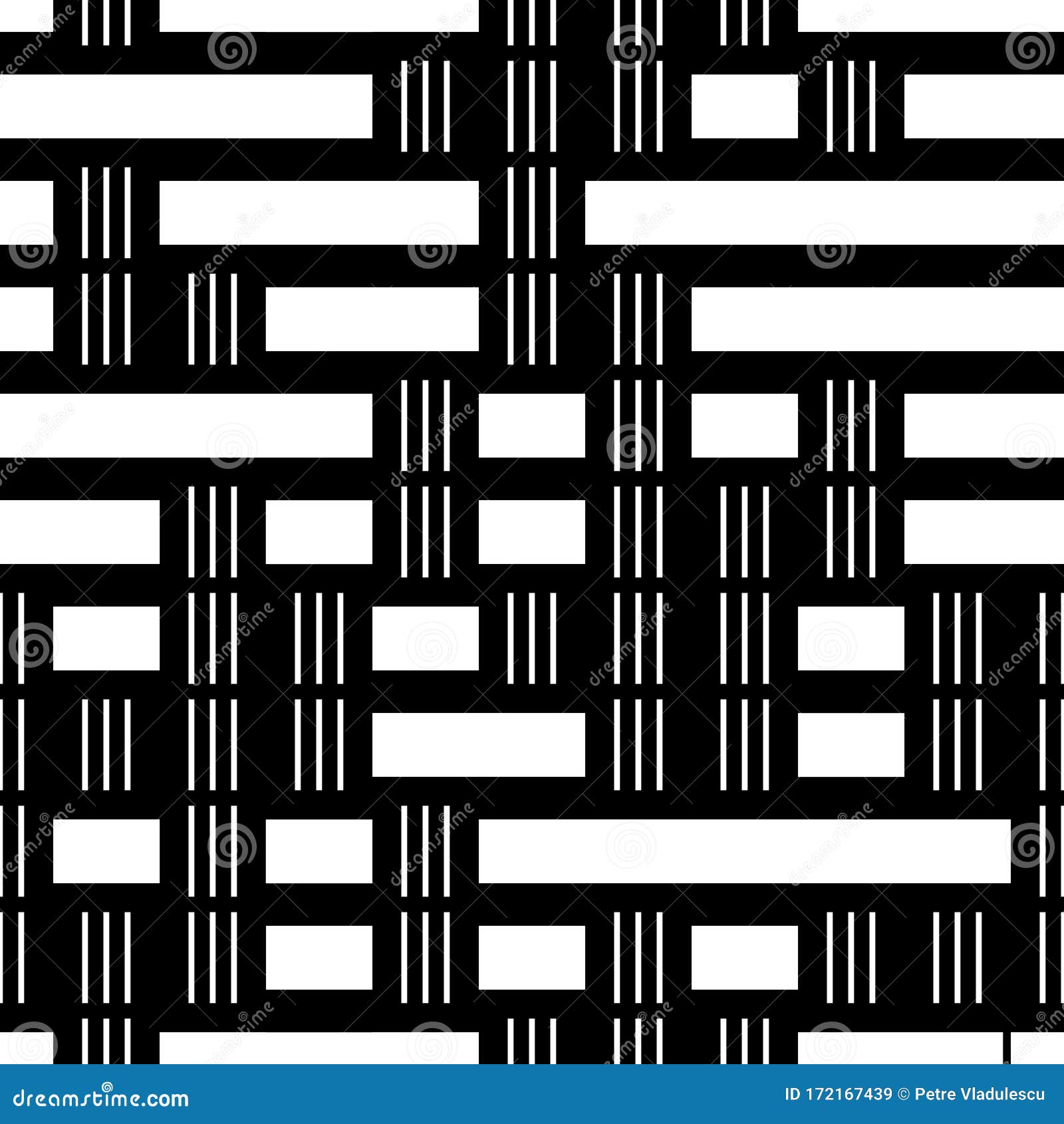 Texture with Rectangular Stripes, Modern Stylish Image. Stock Vector ...