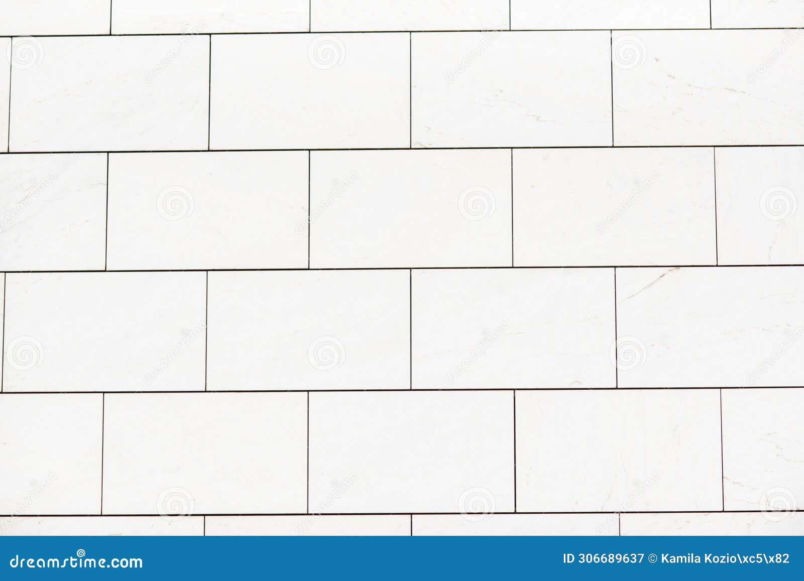 Texture of Rectangular White Tiles Stock Image - Image of beautiful ...