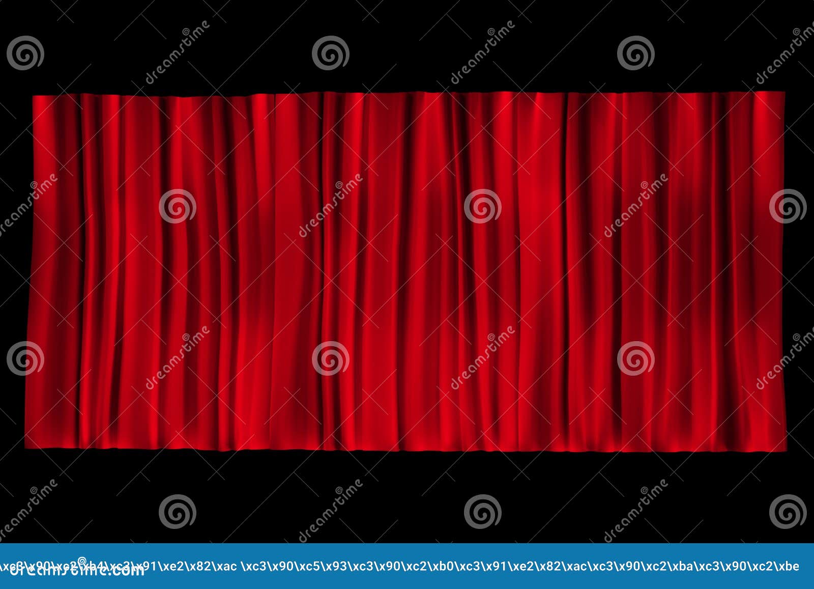 The Texture of the Red Backstage, Pleated Fabric. the Concept of Stage ...