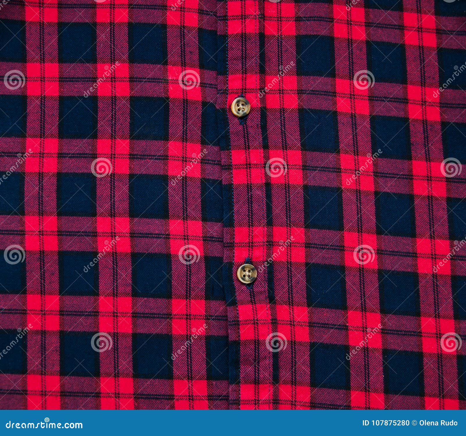 Texture of Red Black Checkered Fabric Stock Photo - Image of classic ...