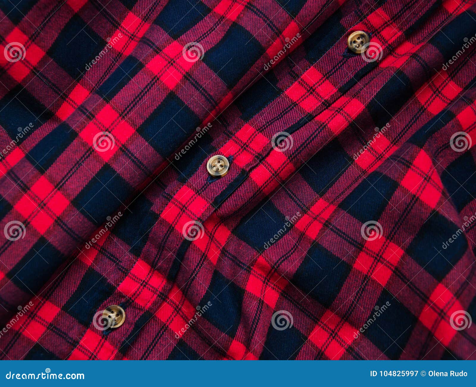 Texture of Red Black Checkered Fabric Stock Image - Image of material ...