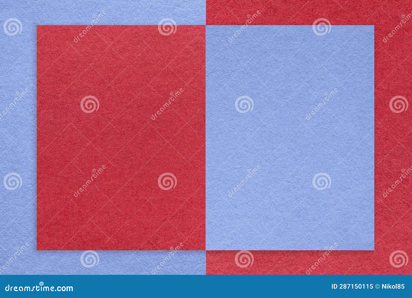 Texture of Red and Blue Paper Background with Geometric Shape and ...