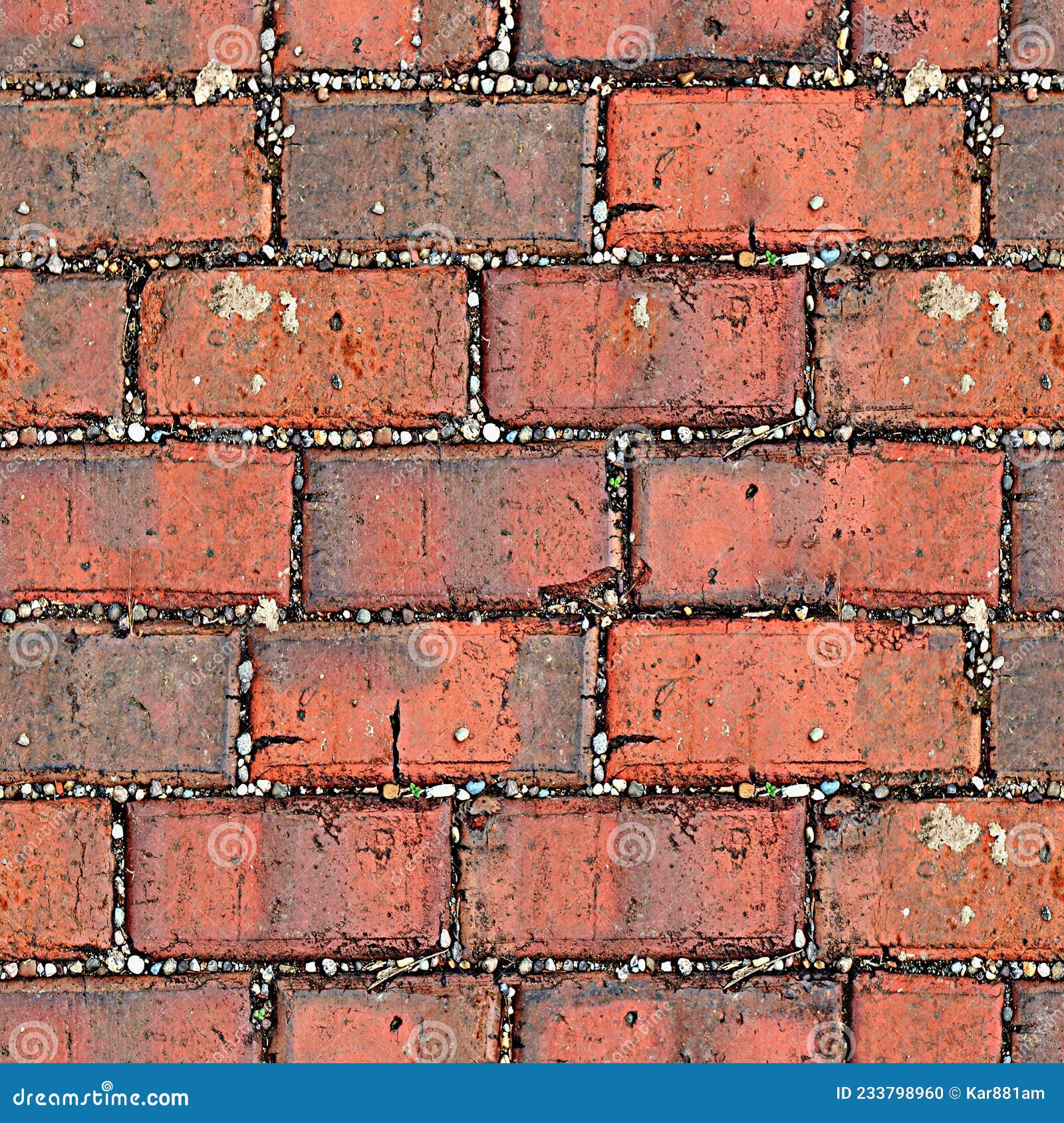 Texture Red Brick Pavement. High Resolution Stock Photo - Image of ...