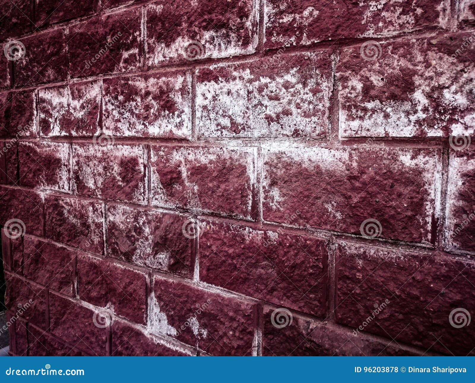 Texture of a Red Brick Wall, Dark Background Stock Photo - Image of ...