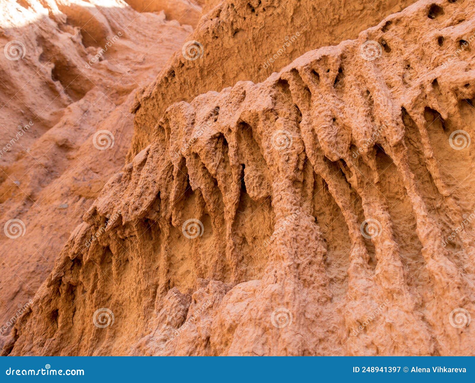 Texture of Red Clay. Natural Natural Patterns Stock Image - Image of ...
