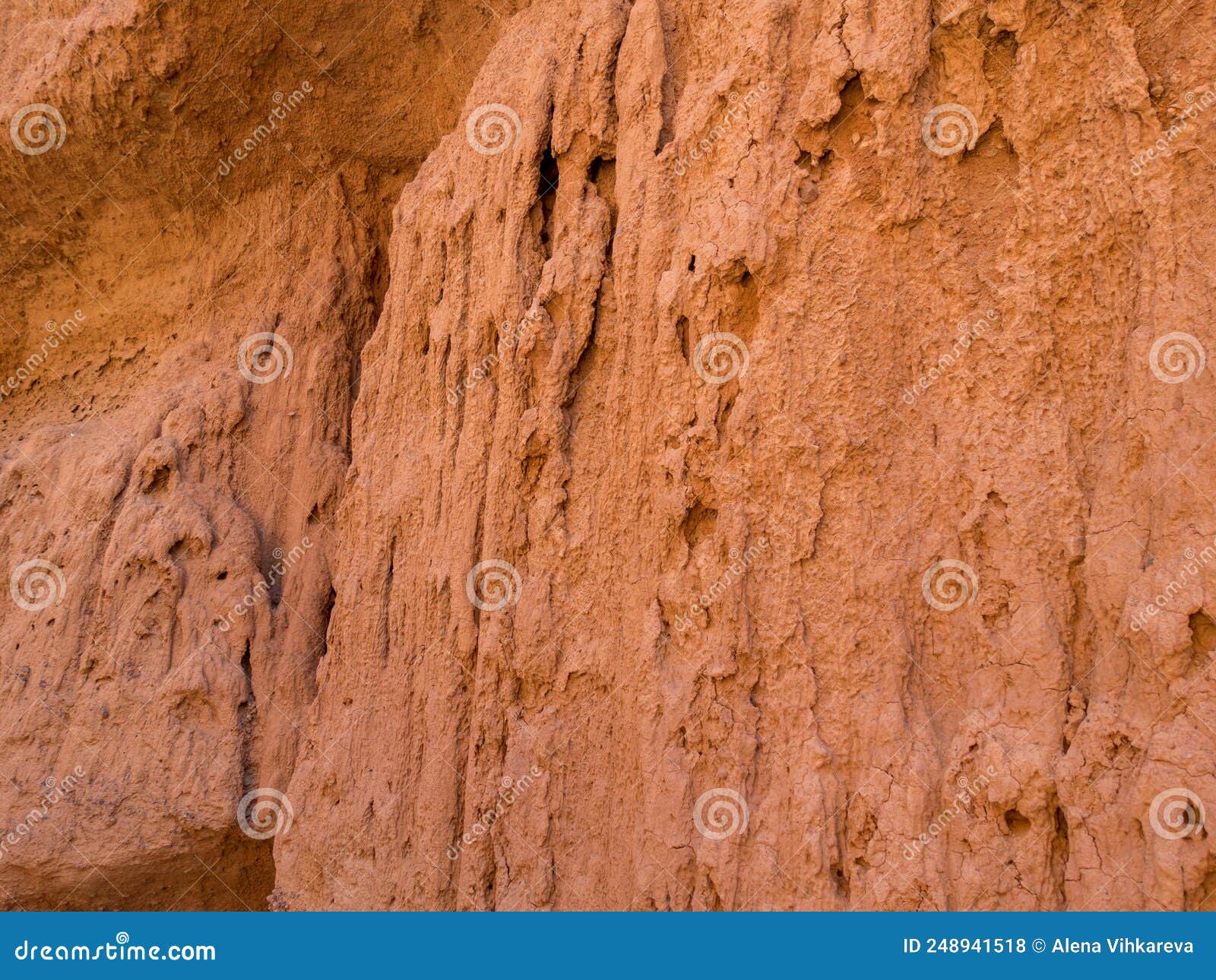 Texture of Red Clay. Natural Natural Patterns Stock Photo - Image of ...