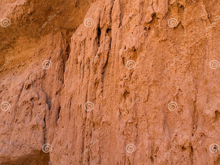 Texture of Red Clay. Natural Natural Patterns Stock Photo - Image of ...