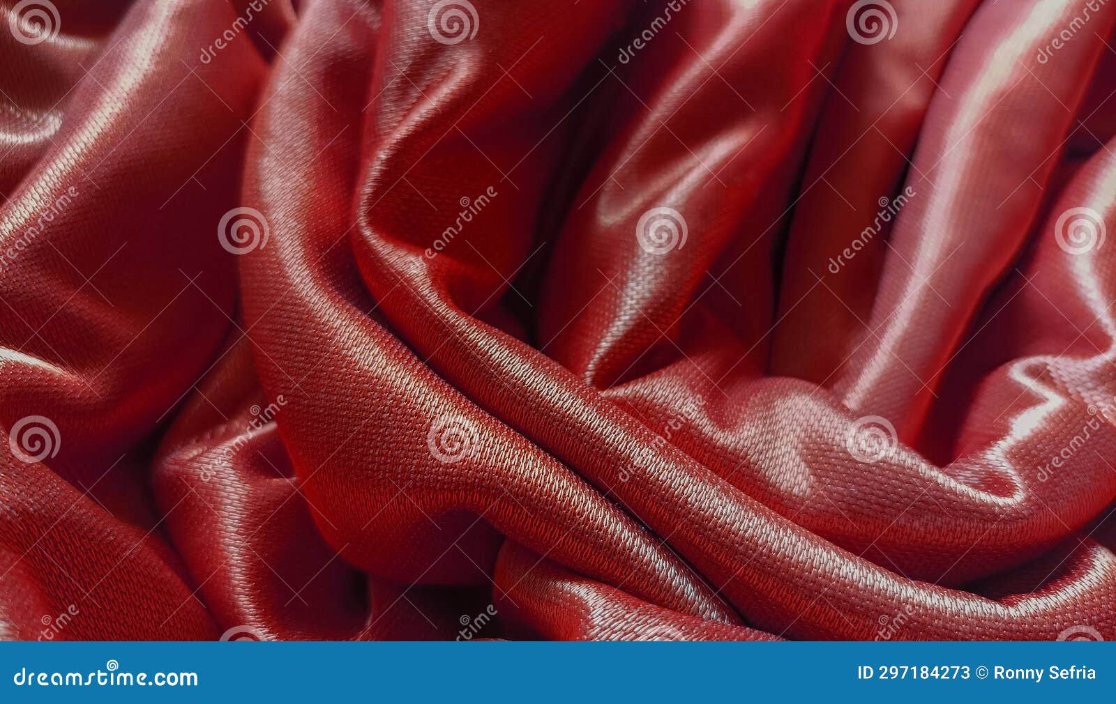 Texture Red Linen Fabric, Crumpled Linen Background Stock Image - Image ...