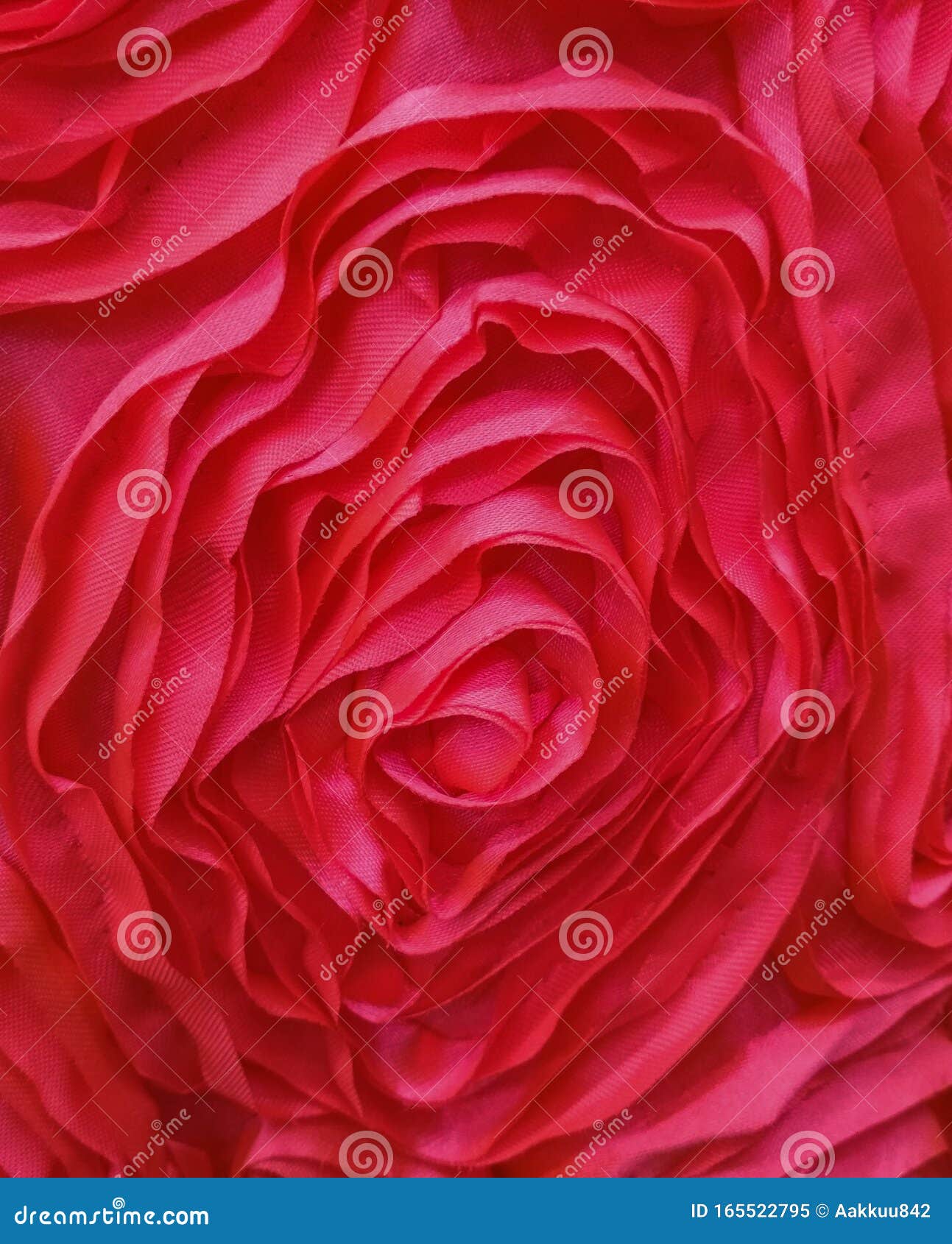 Texture with Red Loops of Fabric Stock Image - Image of abstract ...