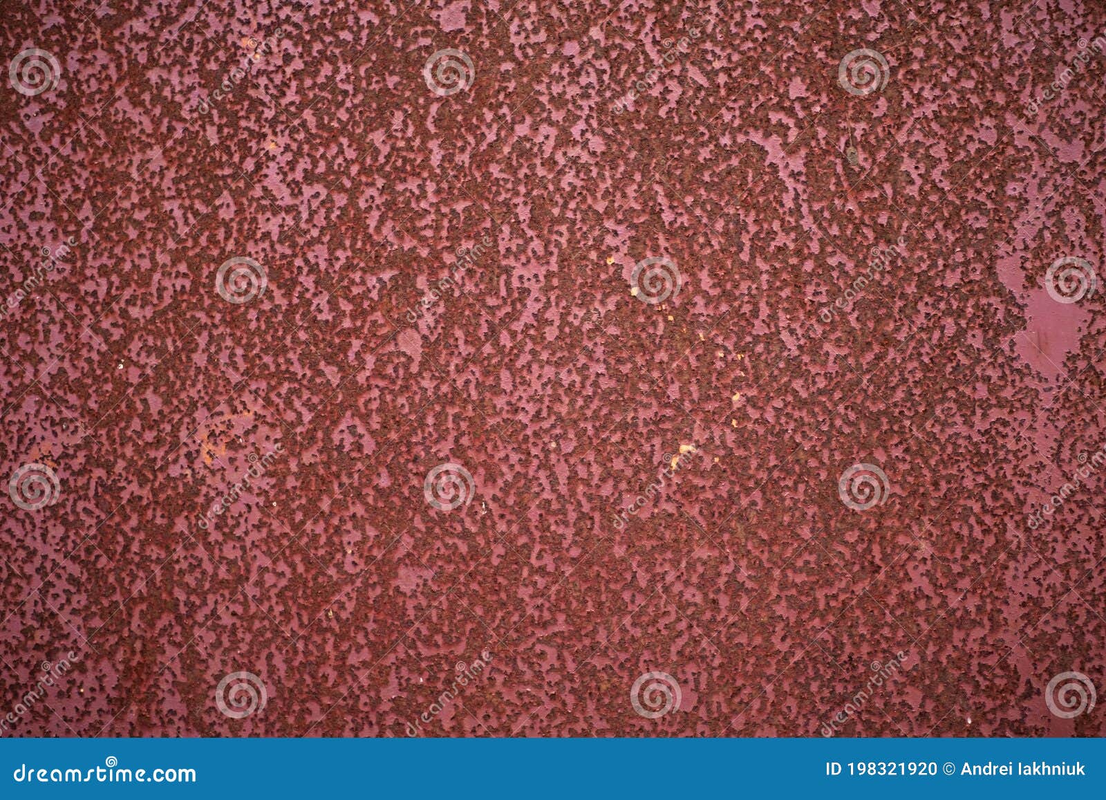 Texture Red Painted Wall with Rust Spots Stock Photo - Image of detail ...