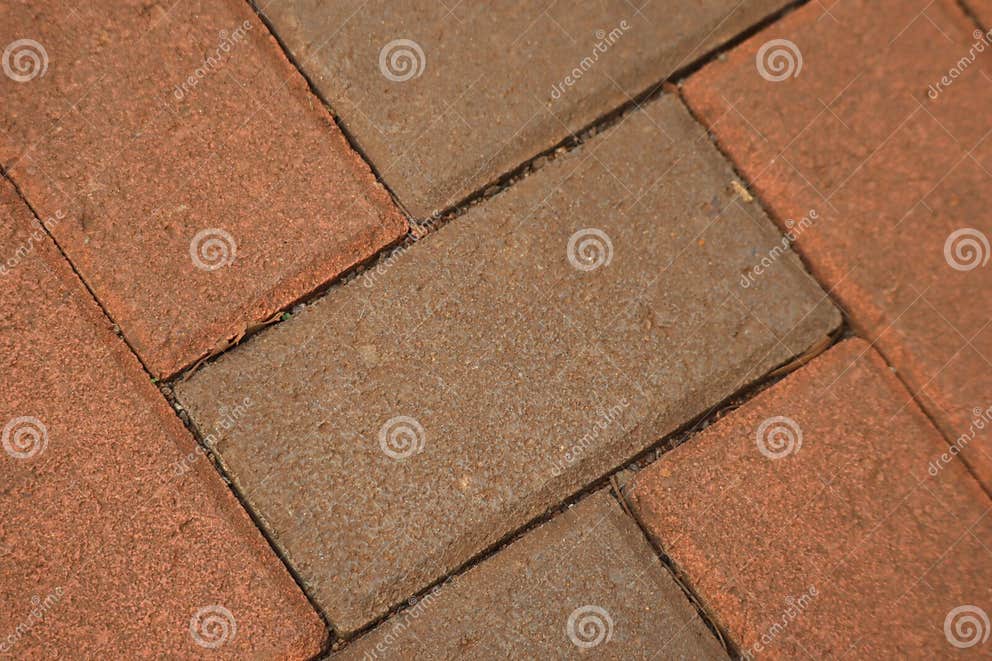 Texture of Red Paving Slabs Stock Image - Image of hardwood, texture ...