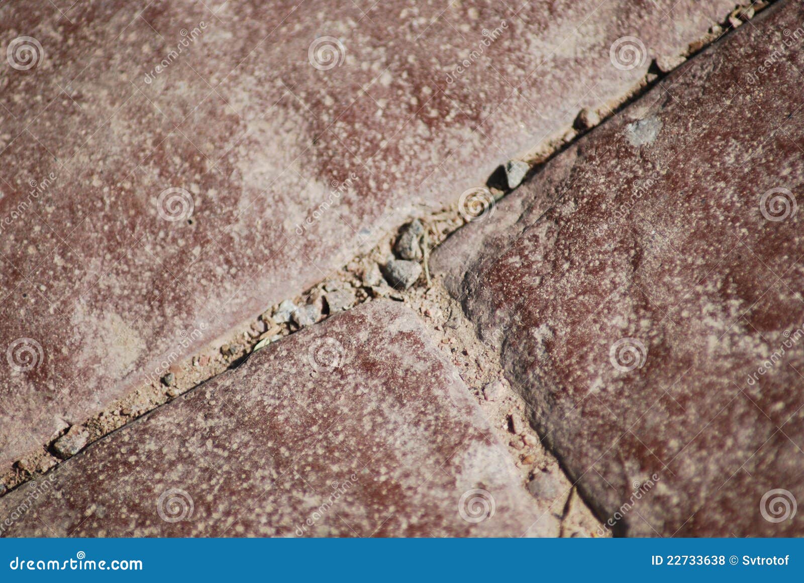 Texture of Red Paving Stone Stock Photo - Image of surface, closeup ...