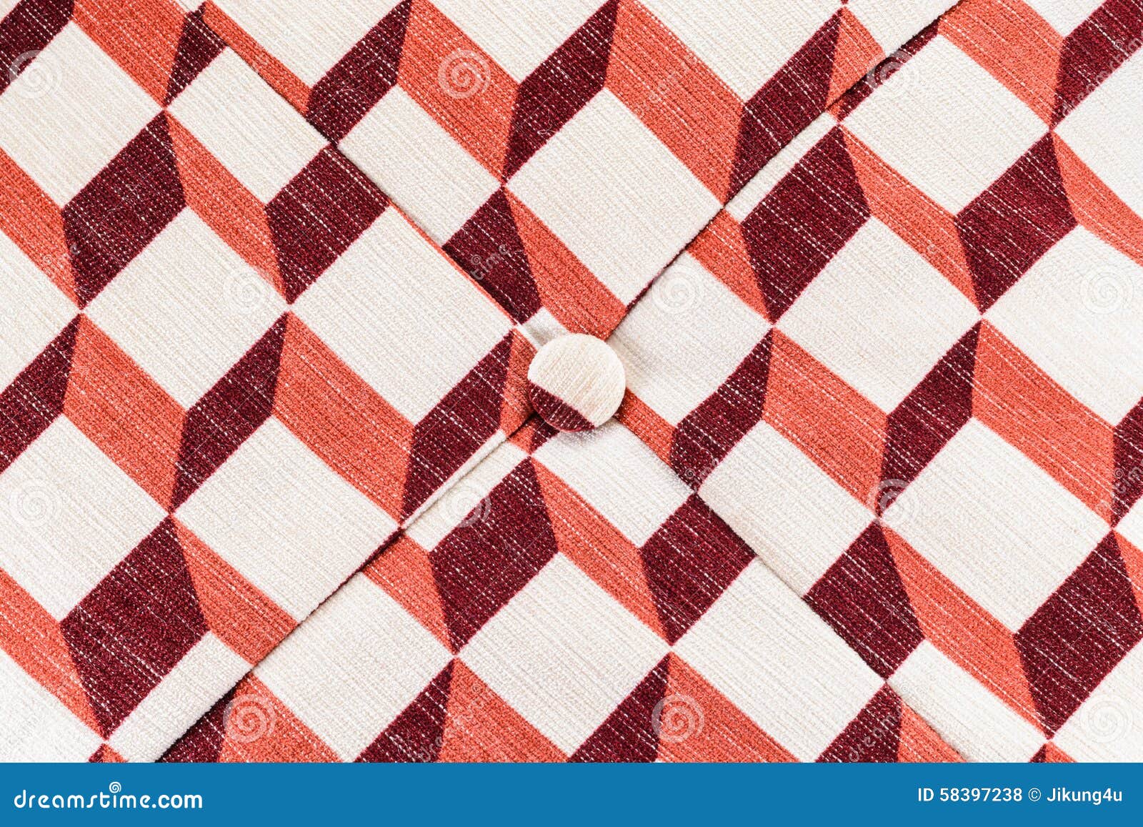 Texture of red pillows stock photo. Image of striped - 58397238