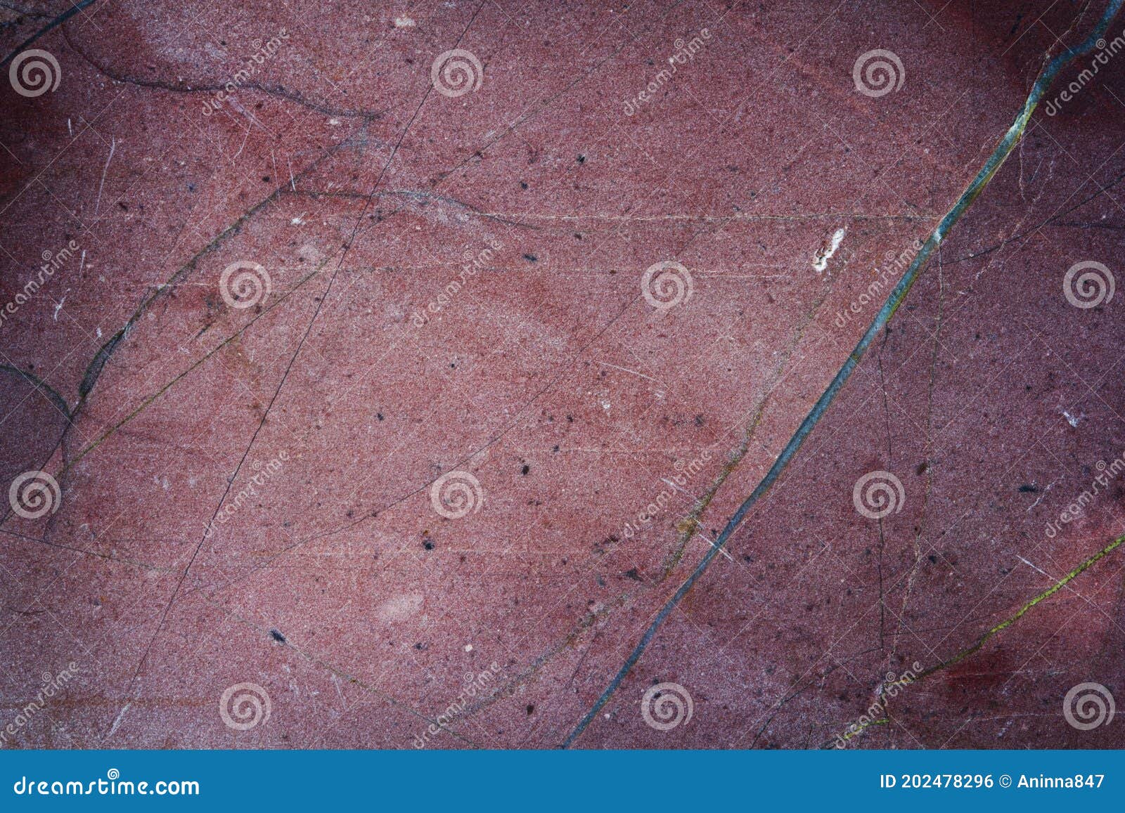Texture of a Red Stone Surface with Cracks and Scratches, Grunge Effect ...