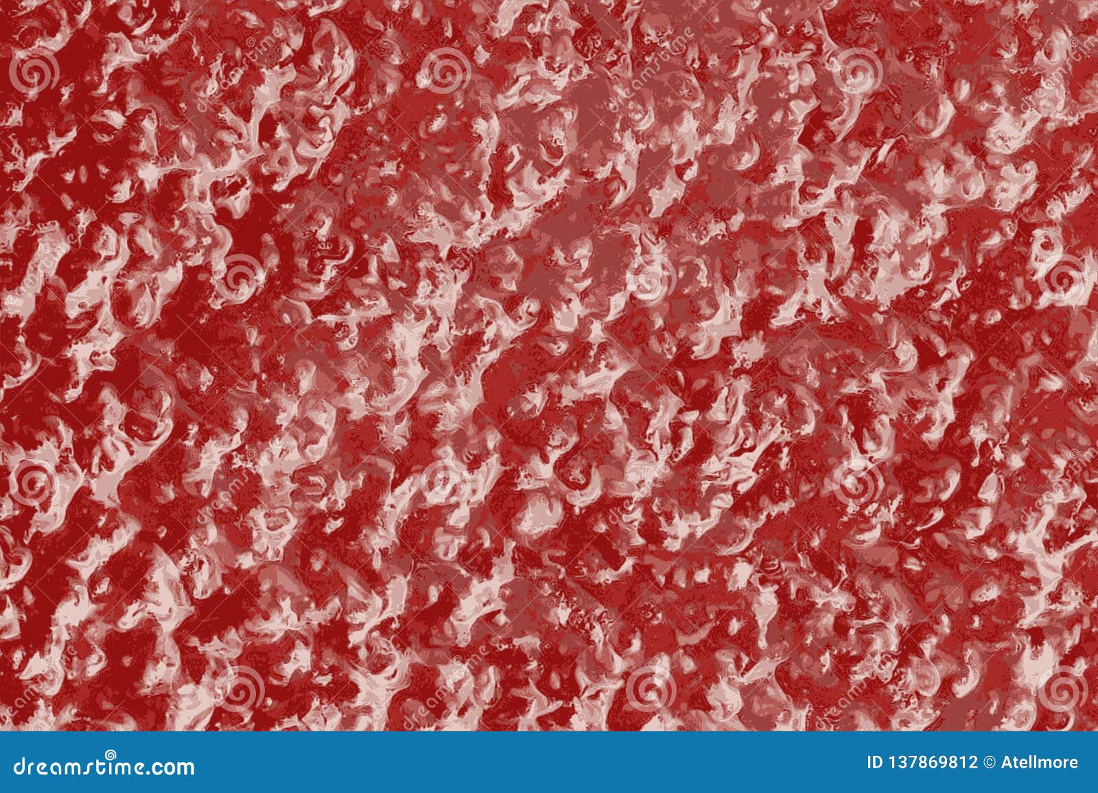 Texture of Red Strawberry Jam or Jelly Macro Shot Stock Illustration ...