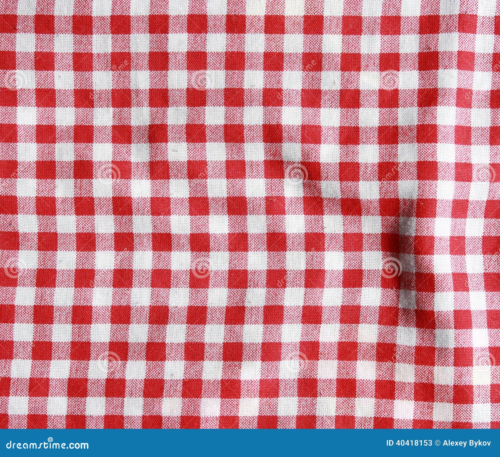 Red And White Picnic Blanket Background