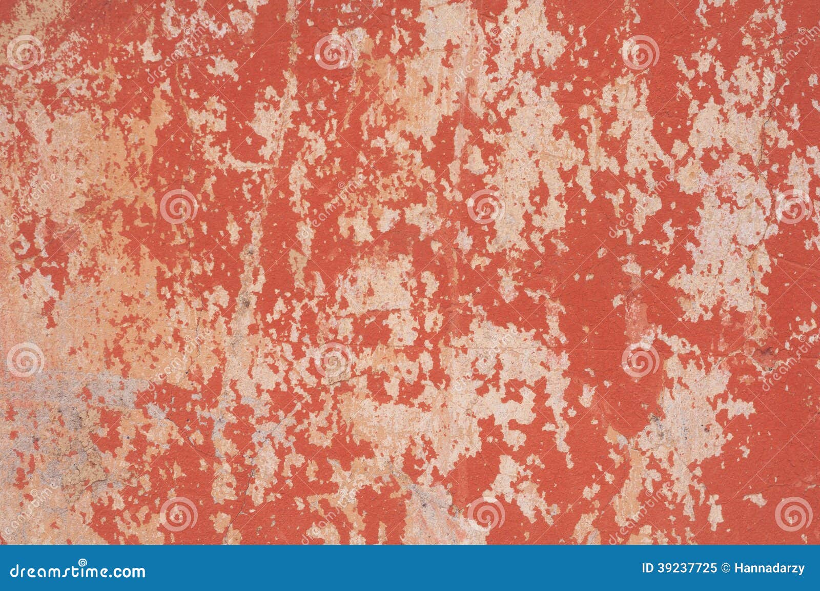 Texture of Red and Yellow Rusty Plaster Stock Image - Image of grunge ...