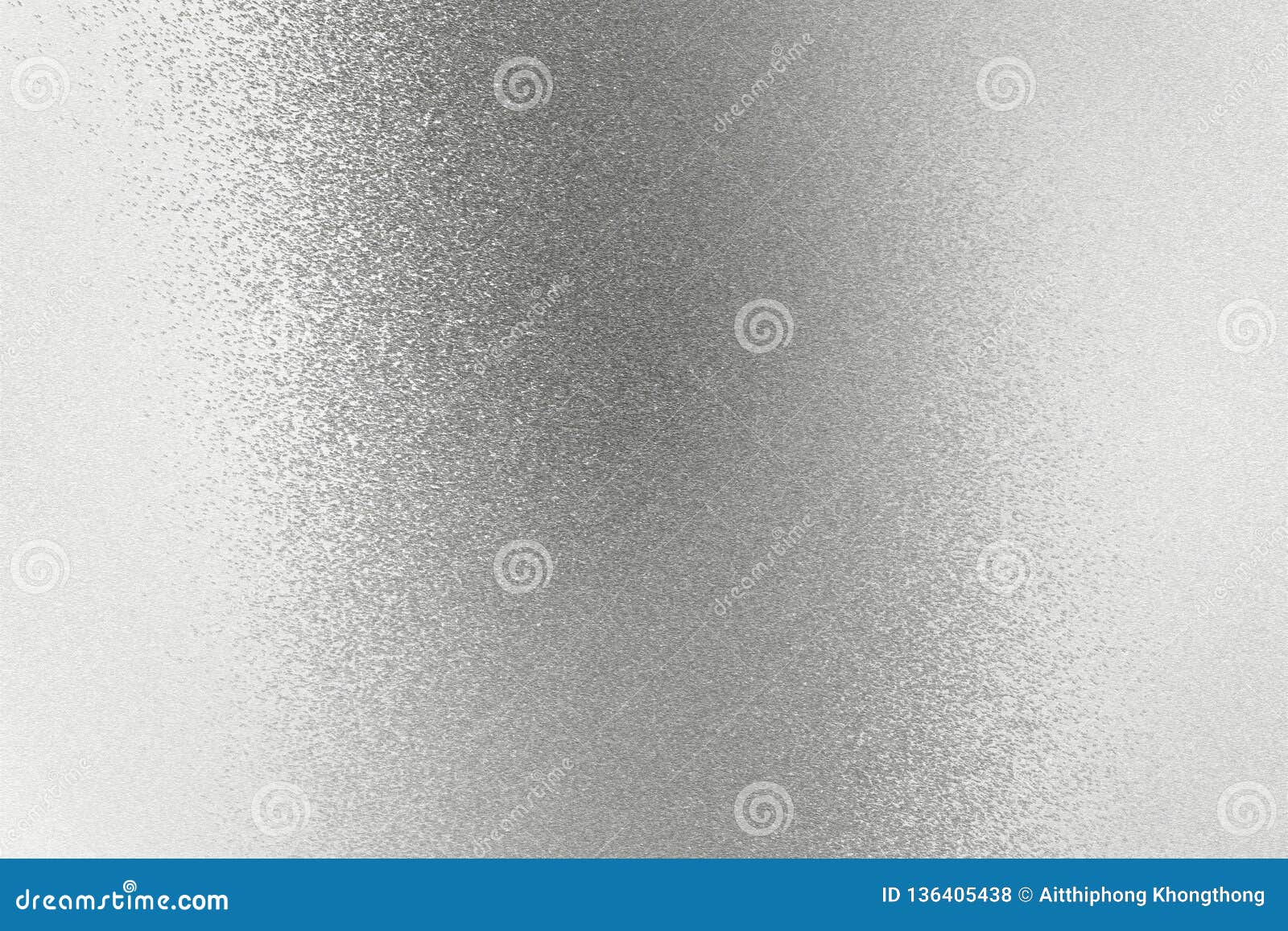 Texture of Reflection on Rough Gray Silver Sheet, Abstract Background ...
