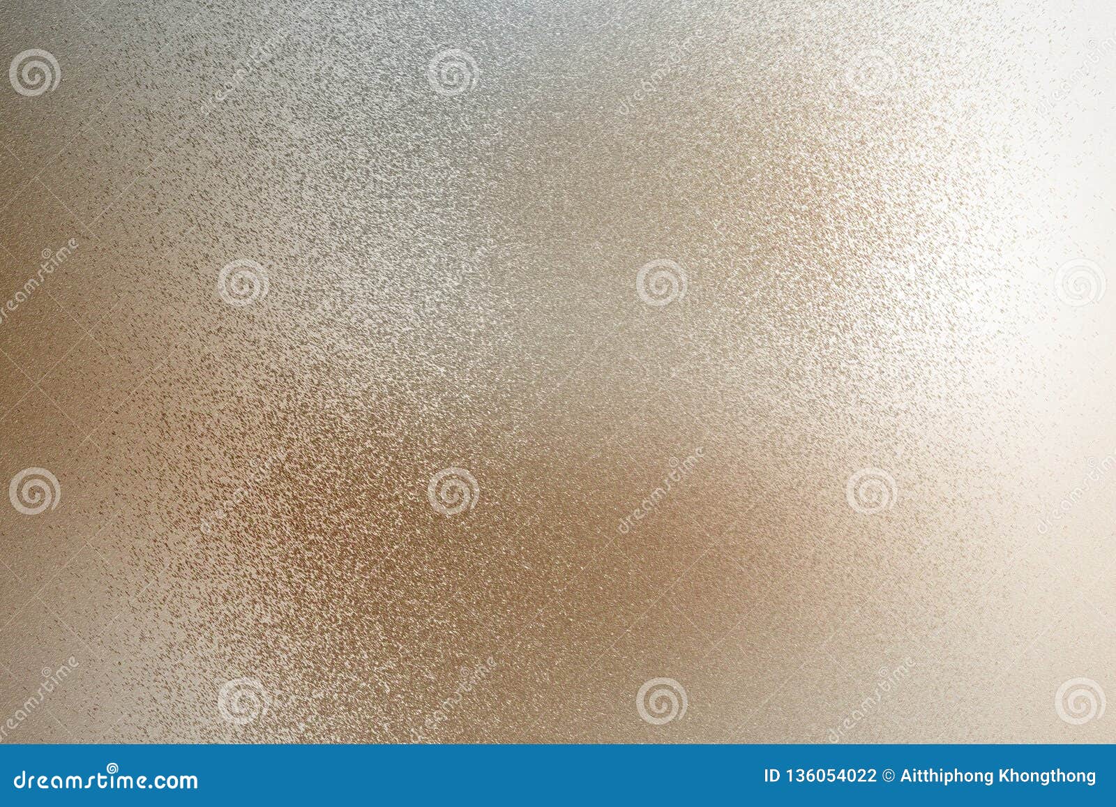 Texture of Reflection on Rough Light Brown Metallic Wall, Abstract ...