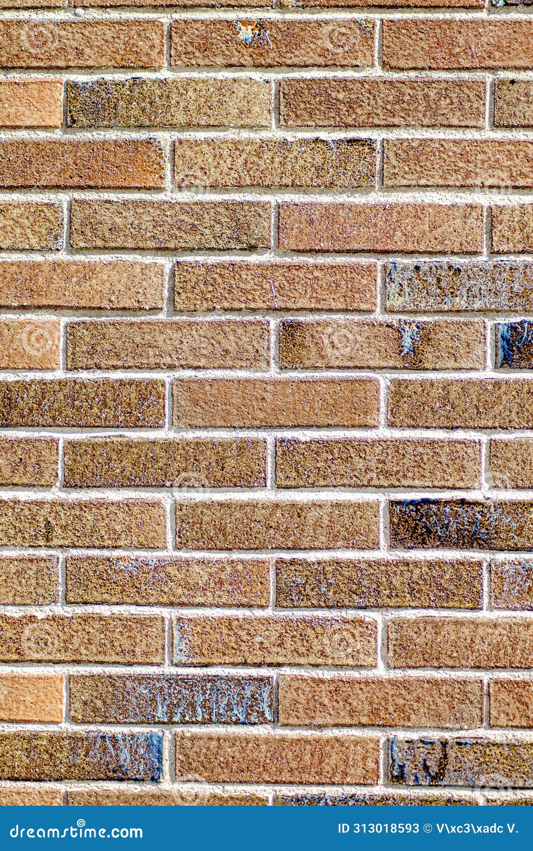 Texture of a Refractory Brick Wall, Background for Design Stock Image ...