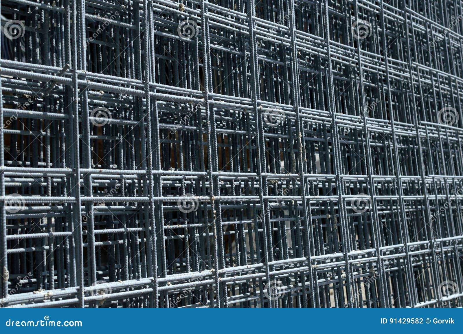 Texture - Reinforced Metal Mesh Stock Photo - Image of construction ...