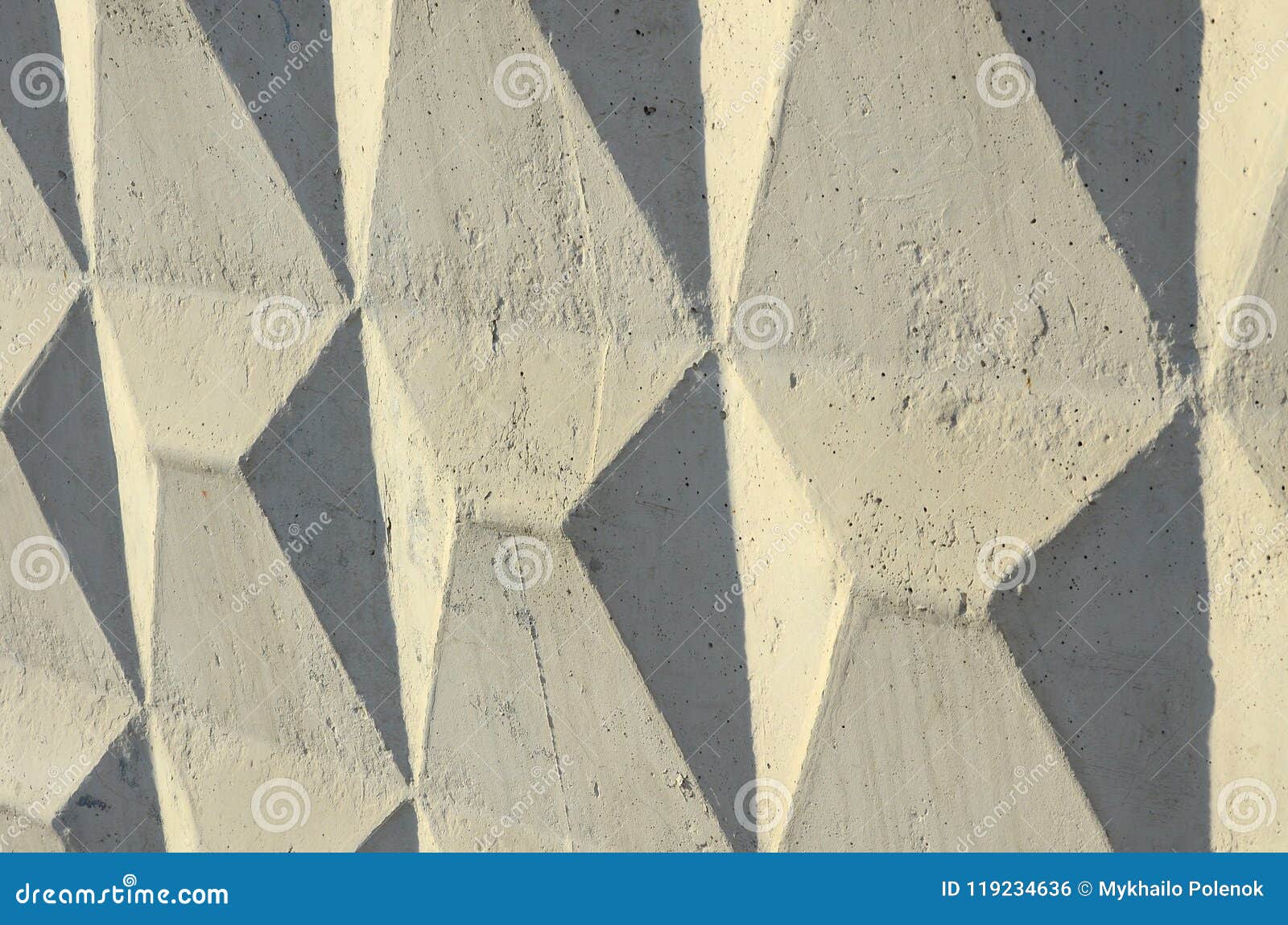 Texture of a Relief Concrete Wall of Beige Color Stock Photo - Image of ...