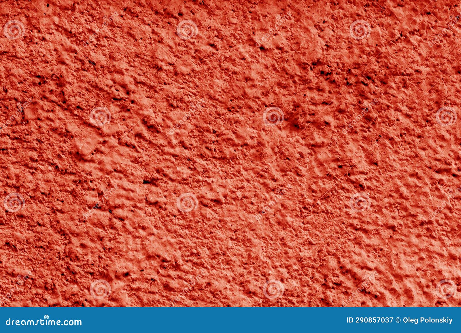 Red Concrete Wall on the Street. Stock Image - Image of wallpaper ...