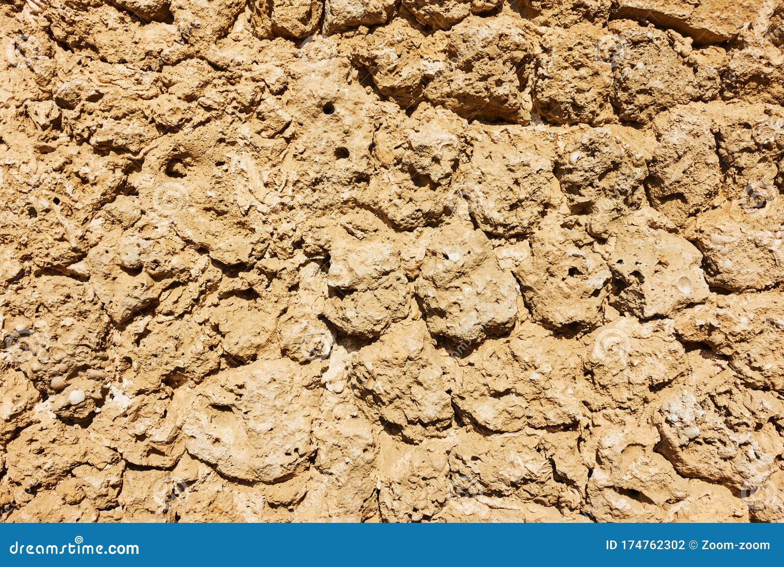 Texture of Ancient Wall in Dubai Stock Photo - Image of arab, east ...