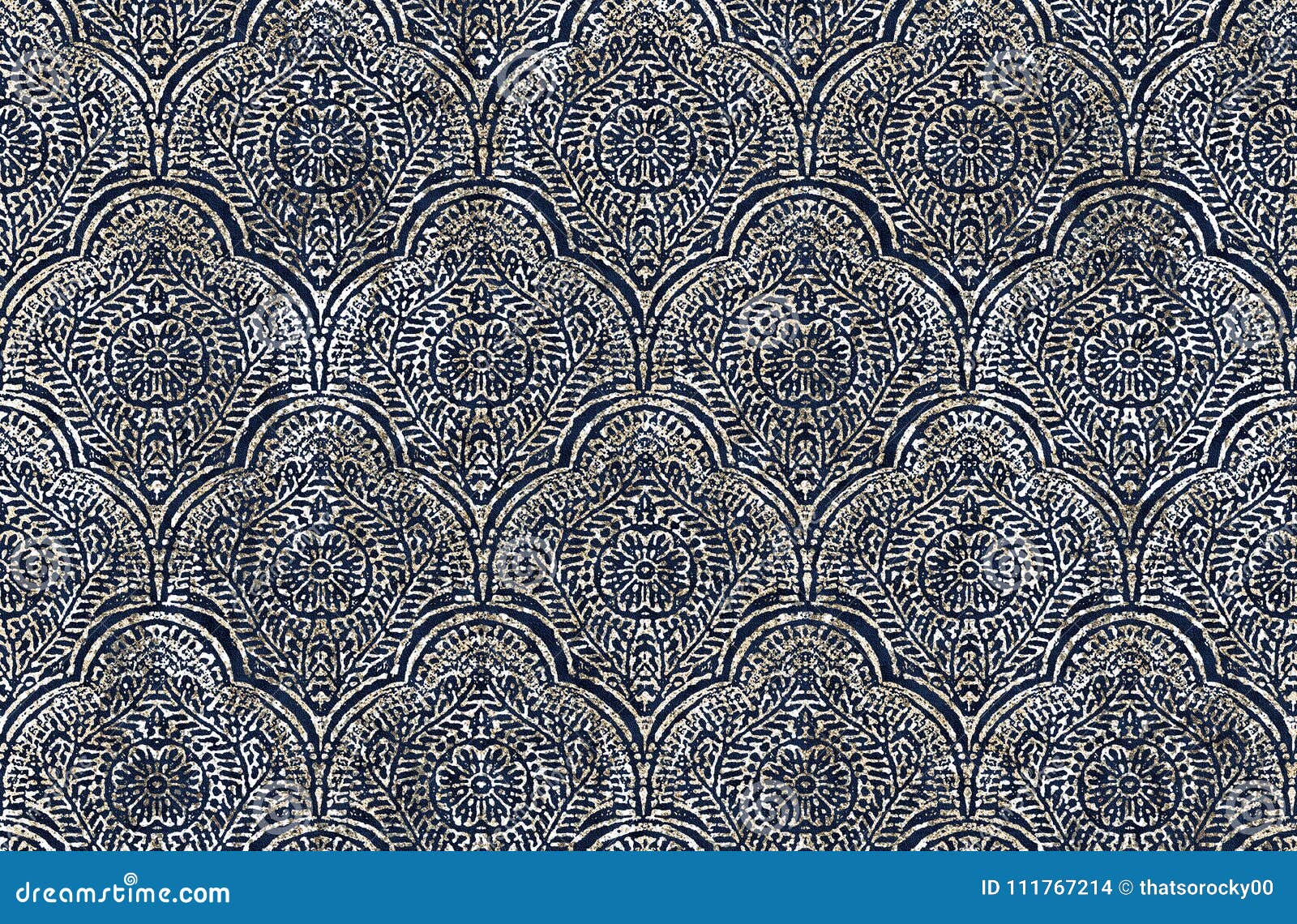 Batik Texture Repeat Modern Pattern Design Stock Illustration ...