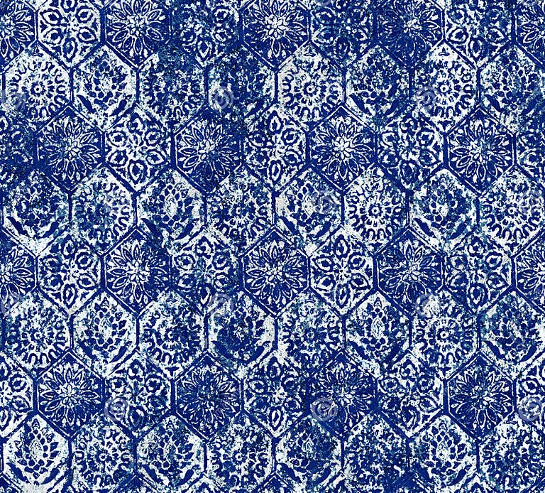 Batik Texture Repeat Modern Pattern Design Stock Illustration ...